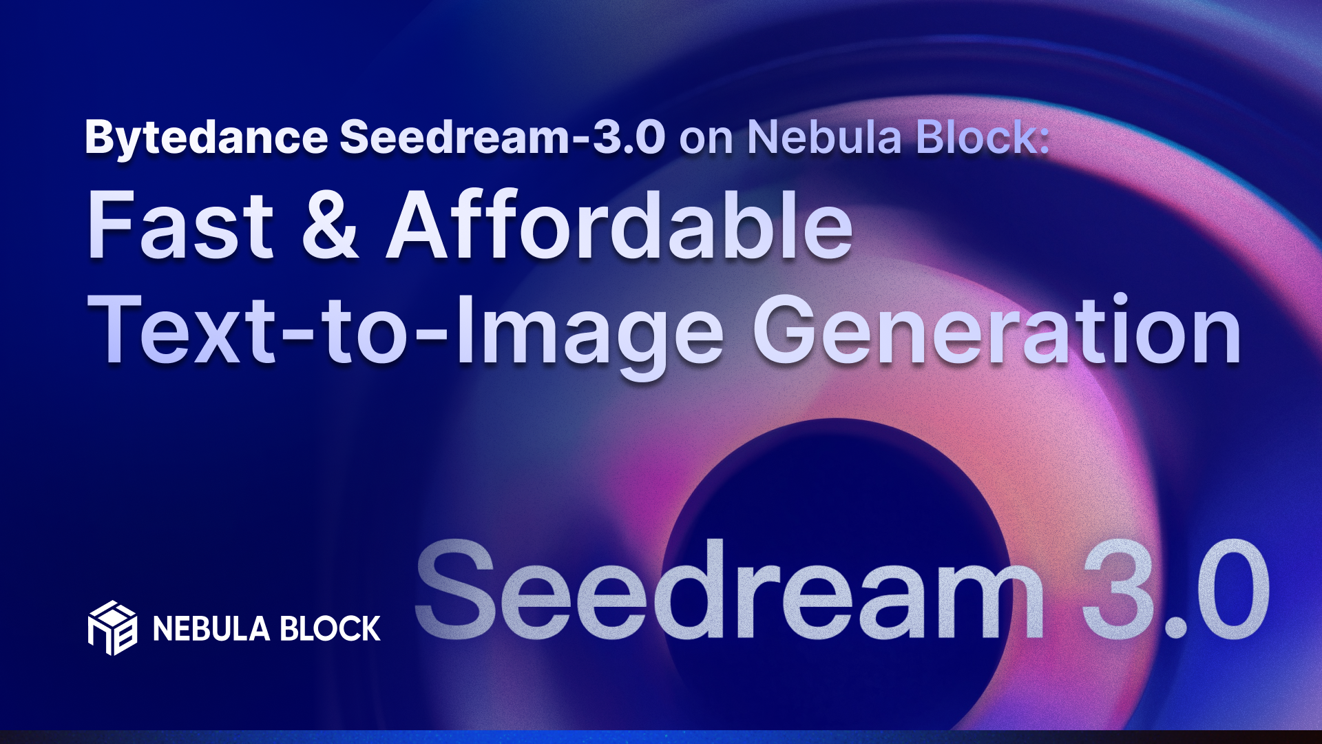 Bytedance Seedream-3.0 on Nebula Block: Fast, Affordable Text-to-Image Generation