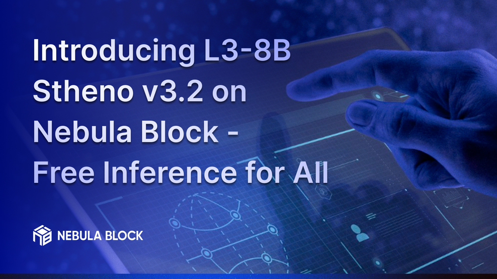 Introducing L3-8B Stheno v3.2 on Nebula Block — Free Inference for All