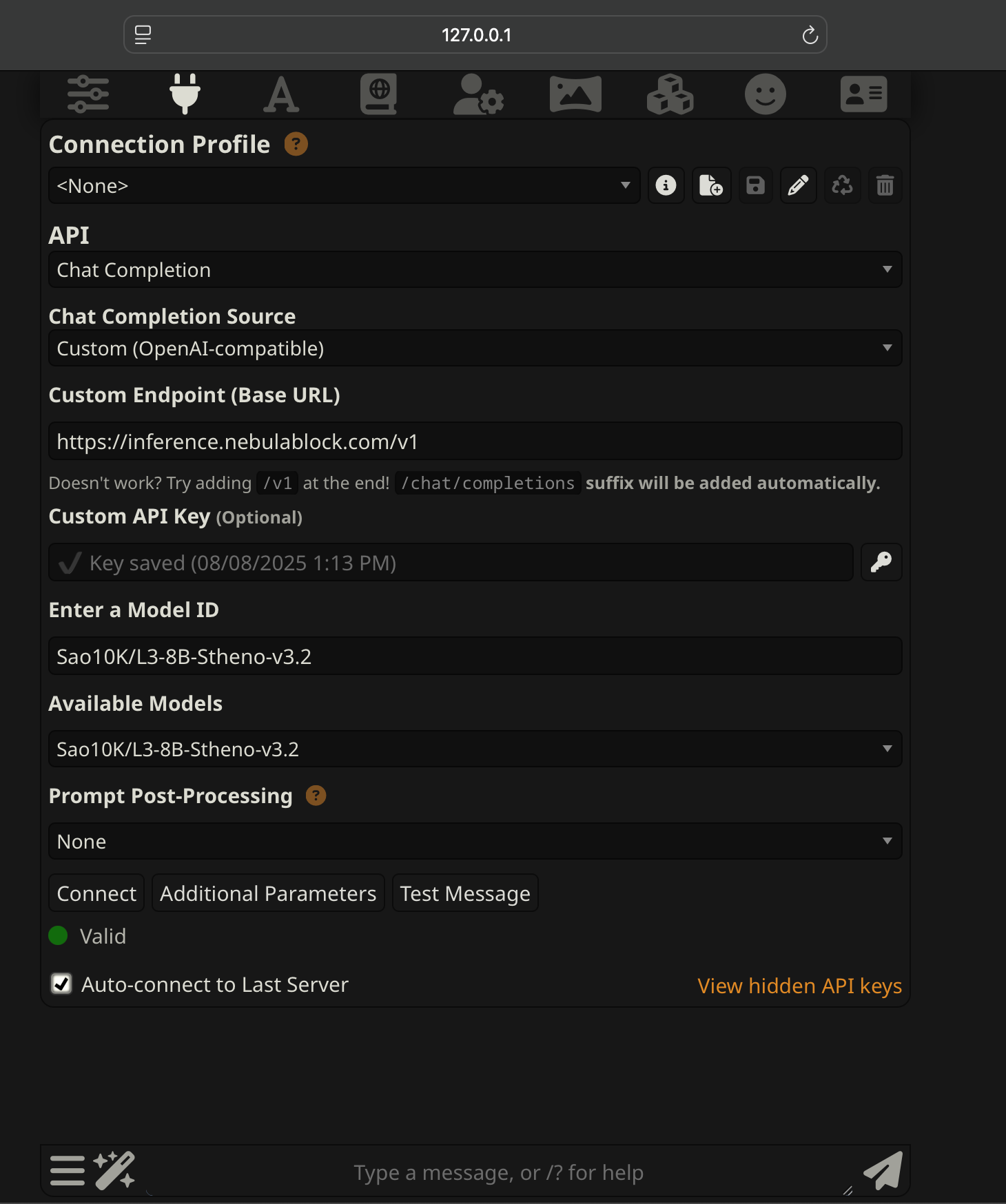 How to Use SillyTavern with Nebula Block for Free, Private AI Roleplay
